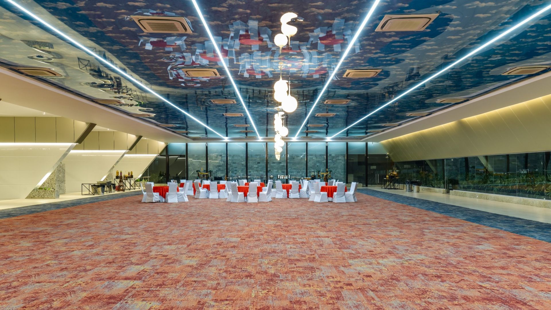 Lacquer stretch ceiling | Pandora